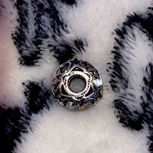 Pandora | Jewelry | Pandora Galaxy Blue Star Murano Charm | Poshmark